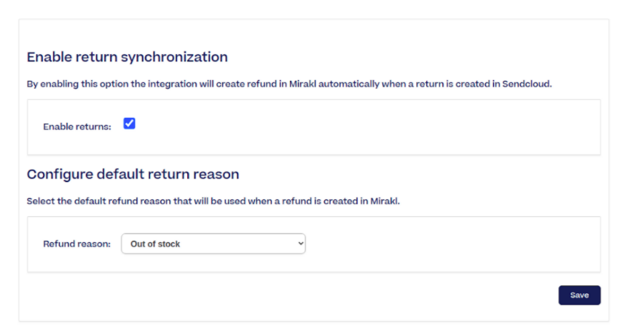 Mirakl integration – Sendcloud Help Center